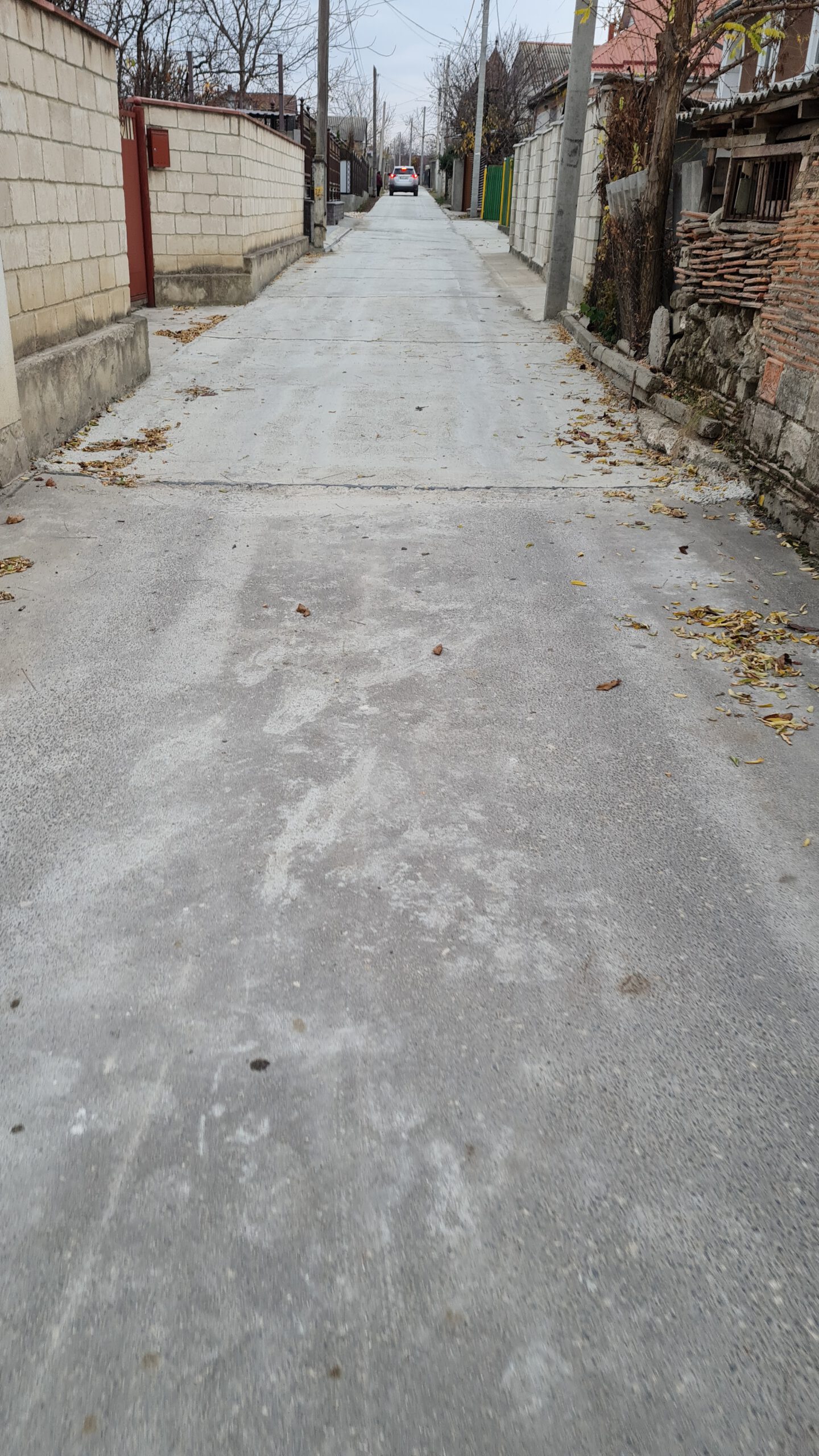 GALERIE FOTO// Porțiunea din strada Bălți din sectorul Albeni, betonată ...