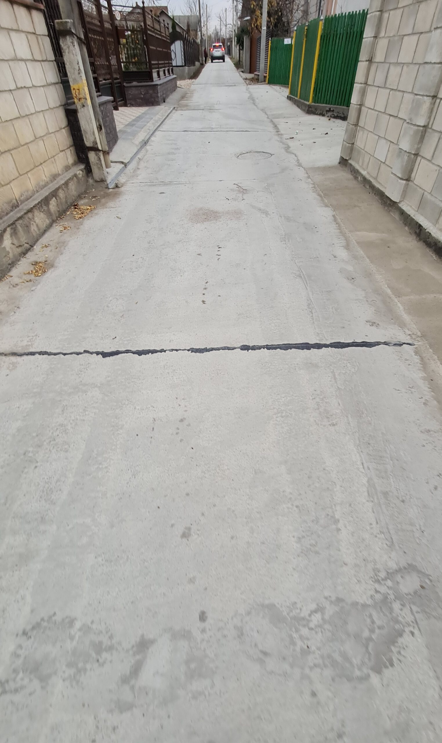 GALERIE FOTO// Porțiunea din strada Bălți din sectorul Albeni, betonată ...