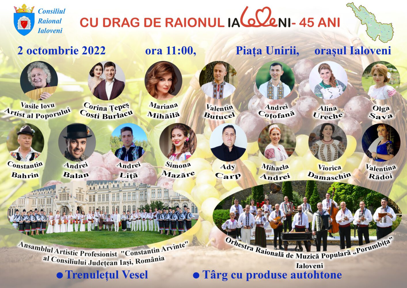 Raionul Ialoveni marchează 45 de ani de la fondare | IaloveniOnline