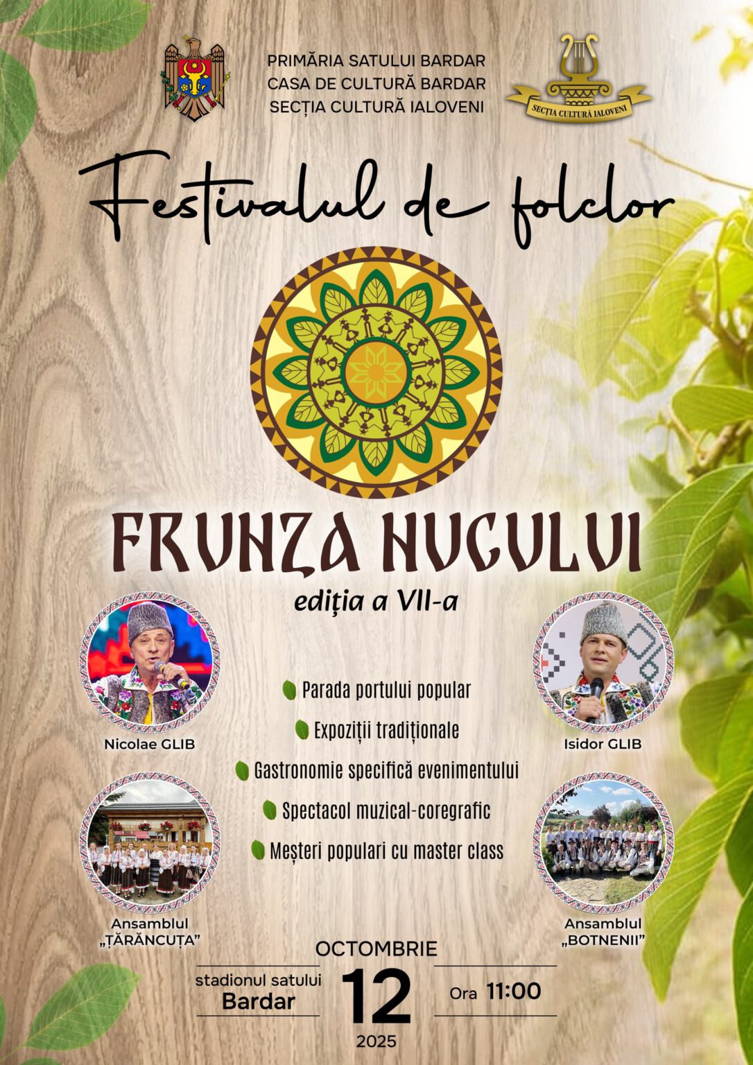 Festivalul „Frunza Nucului” aduce tradițiile și folclorul pe stadionul ...